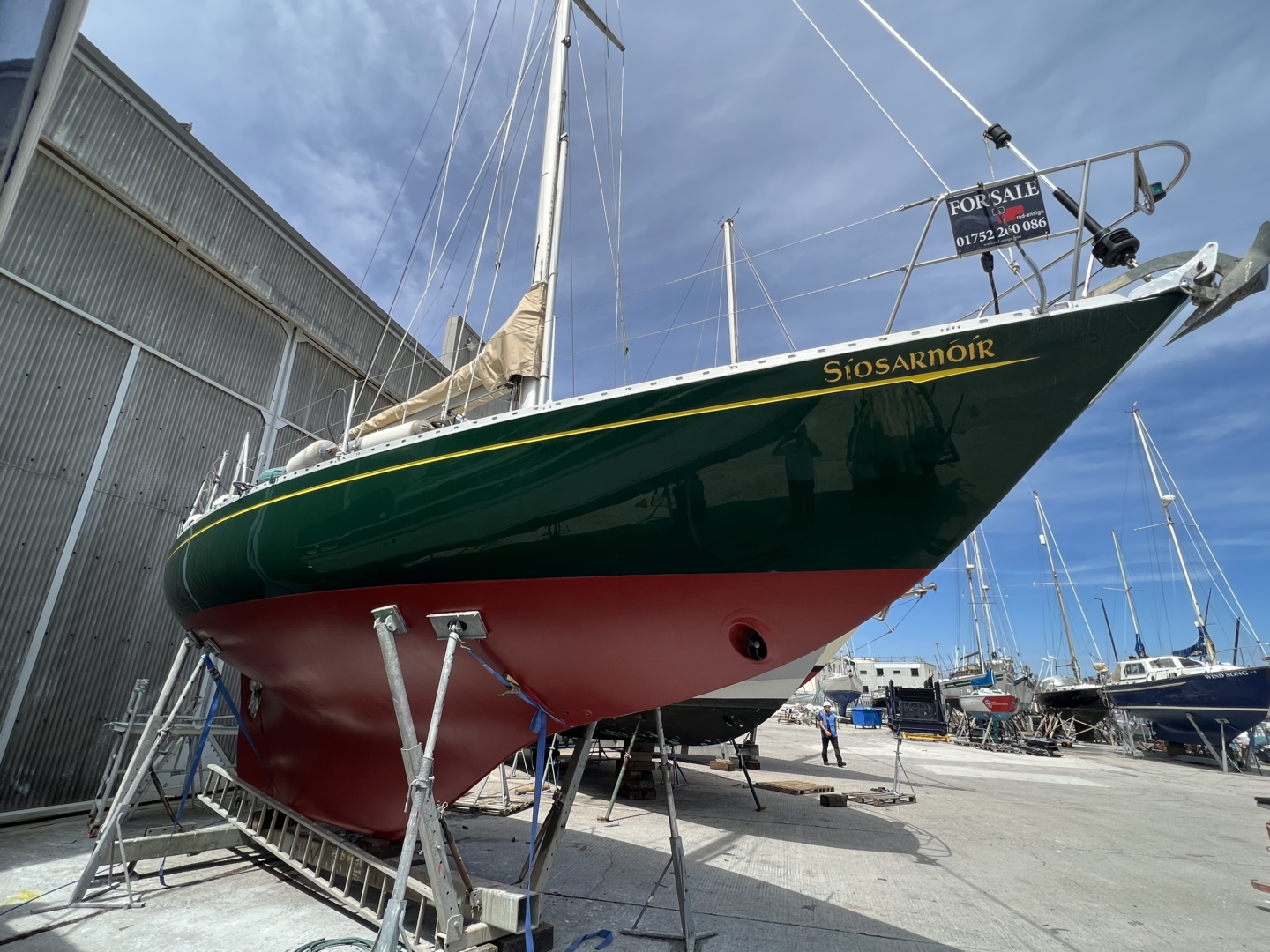 Rustler 36 - Red Ensign